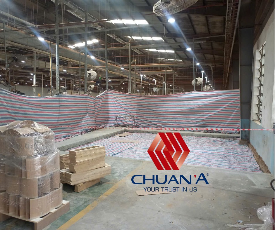 THI CÔNG BỆ MÓNG MÁY